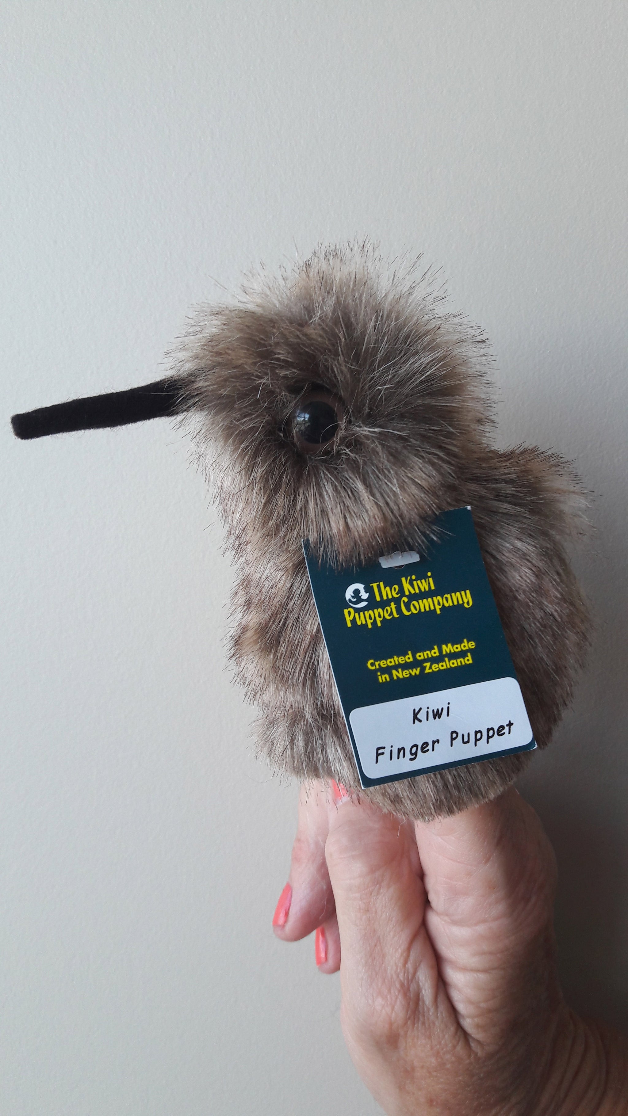 Kiwi Finger Puppet (Brown) – The Kiwi Puppet Company