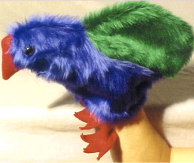 Takahe Hand Puppet – The Kiwi Puppet Company